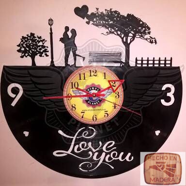 Reloj Amor Love you 0492 – www.hechoenmadera.com