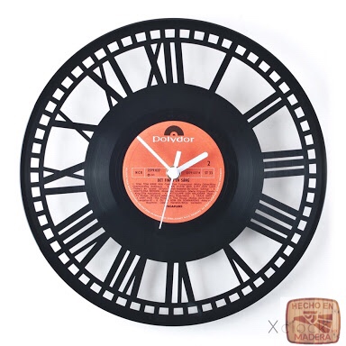 Reloj Disenos Reloj con numeros romanos 0640 – www.hechoenmadera.com