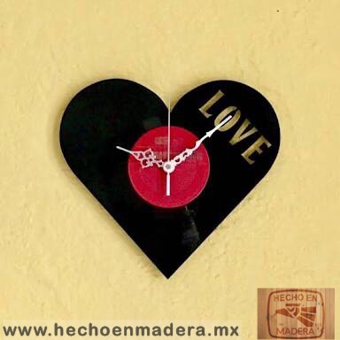 Reloj Amor Corazon 1326 – www.hechoenmadera.com