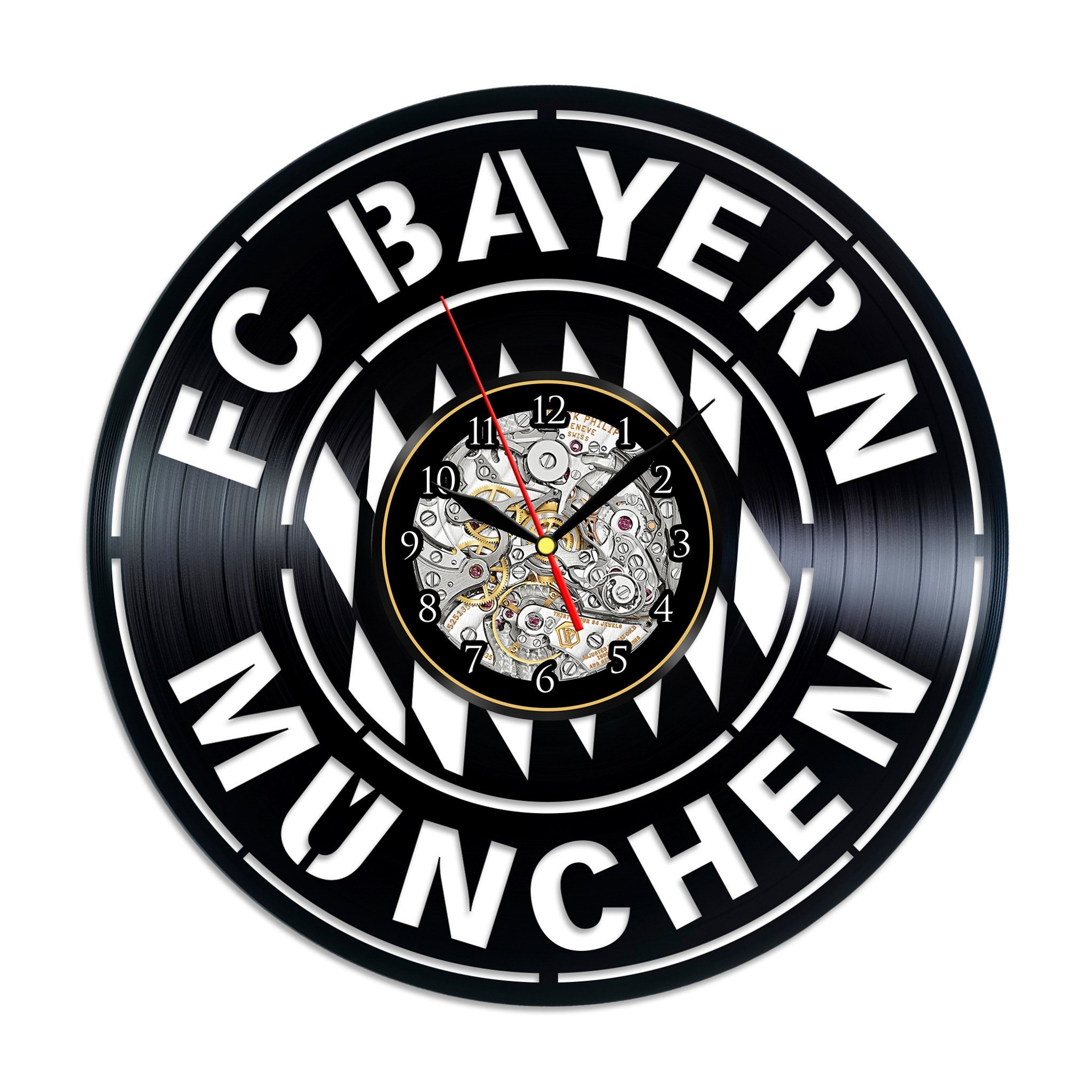 Reloj Bayern Munich Logo 1928 – www.hechoenmadera.com