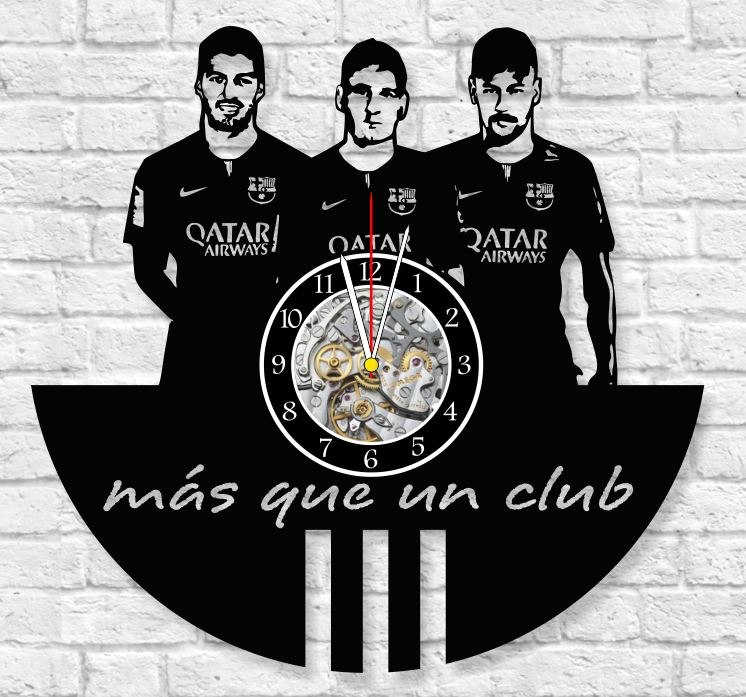 Reloj Barcelona Messi Siluetas 1998 – www.hechoenmadera.com