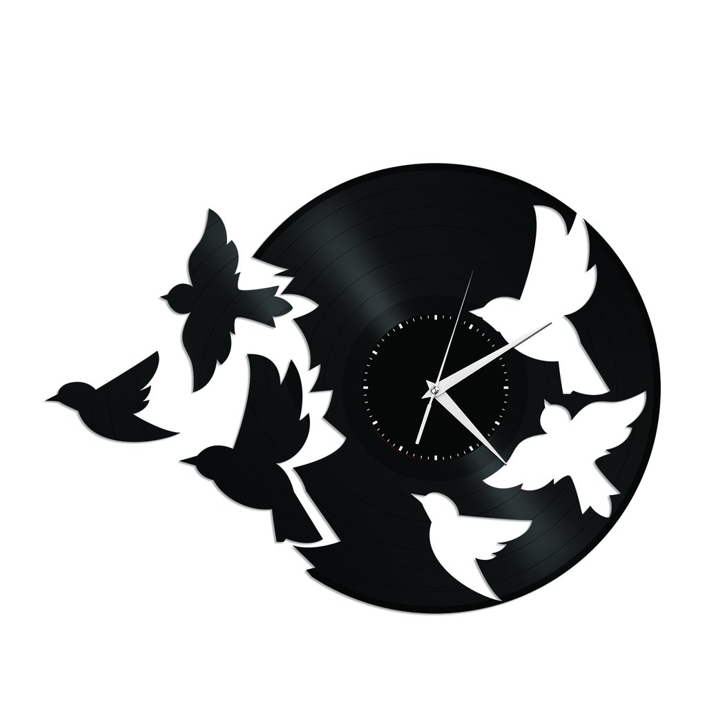 Reloj Animales Pajaros Volando 3764 – www.hechoenmadera.com