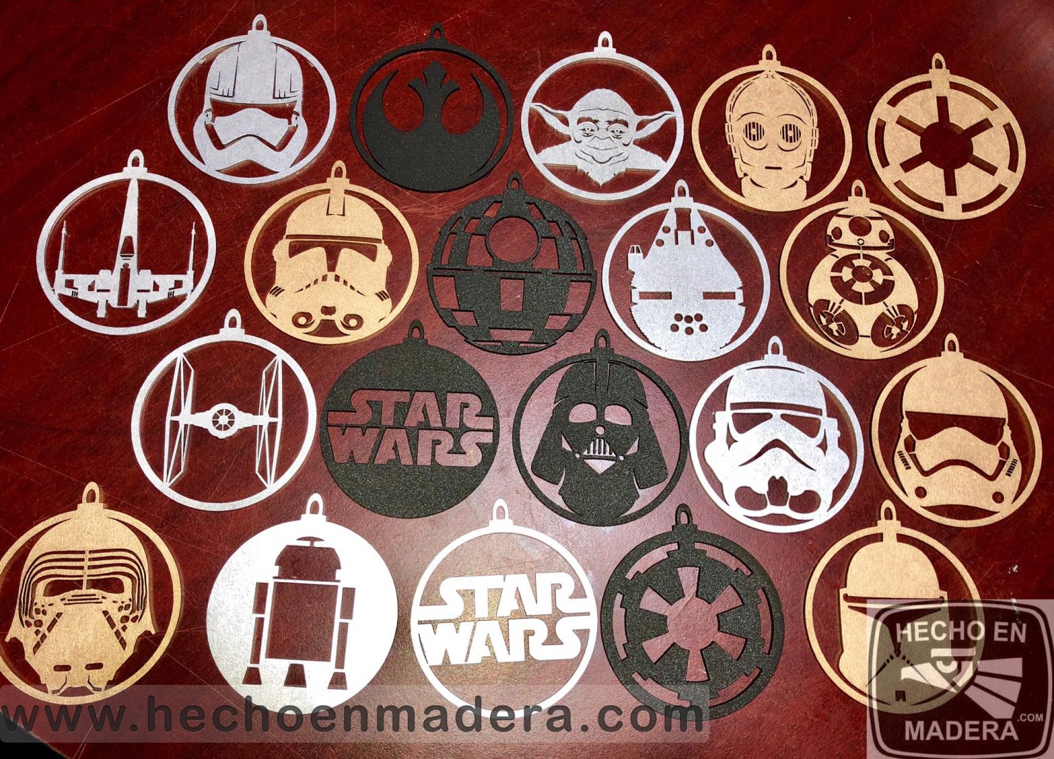 Corte Laser Esferas Docena Star Wars 8563 – www.hechoenmadera.com