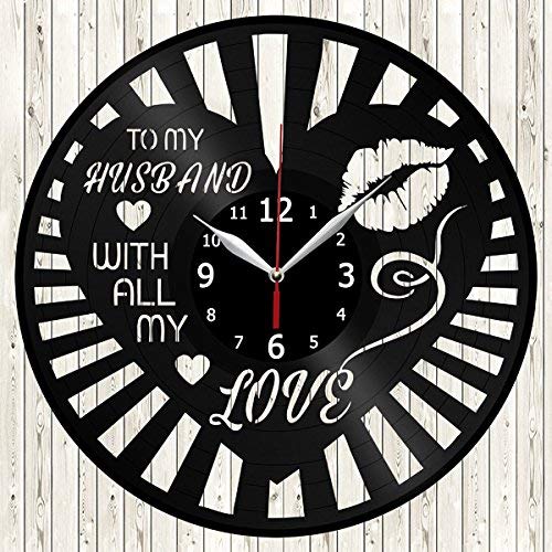 Reloj Amor Corazon Beso 4312 – www.hechoenmadera.com