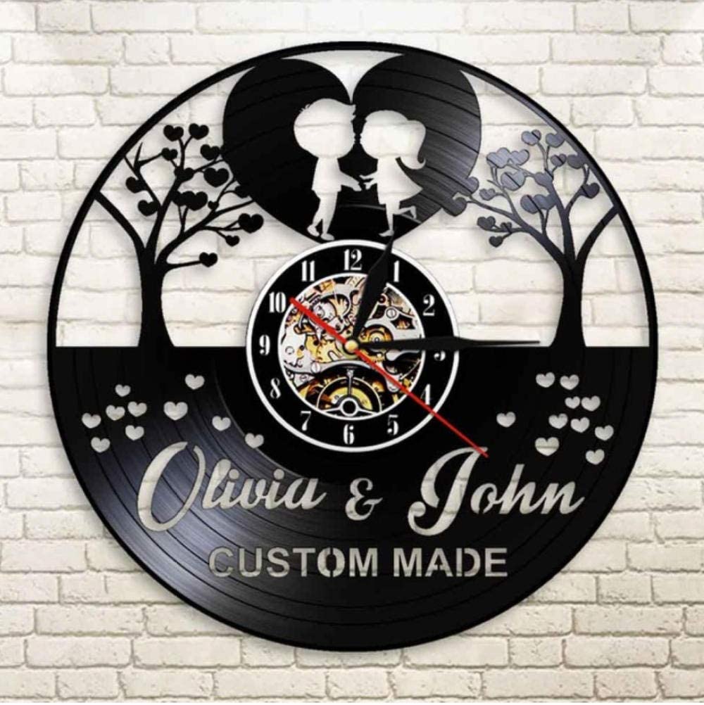 Reloj Amor Pareja Ninos Parque 4314 – www.hechoenmadera.com