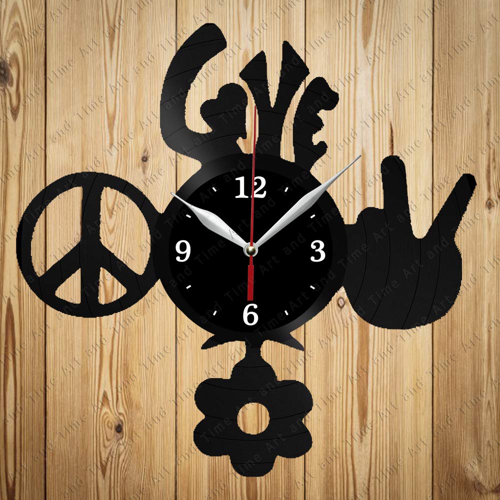 Reloj Amor Amor y Paz Flor LOVE 4316 – www.hechoenmadera.com