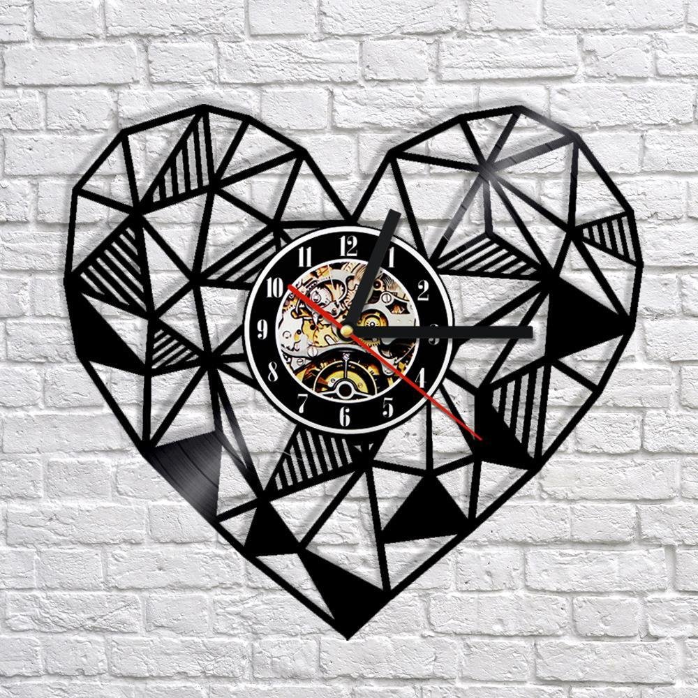 Reloj Amor Corazon Grande Lineas 4326 – www.hechoenmadera.com