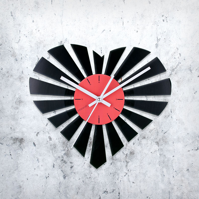 Reloj Amor Corazon Grande Lineas Concentrico 4340 – www.hechoenmadera.com