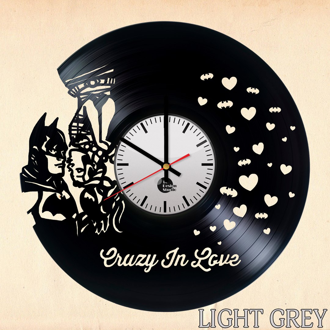 Reloj Amor Pareja Batman y Batgirl Corazones y Logos 4350 – www ...